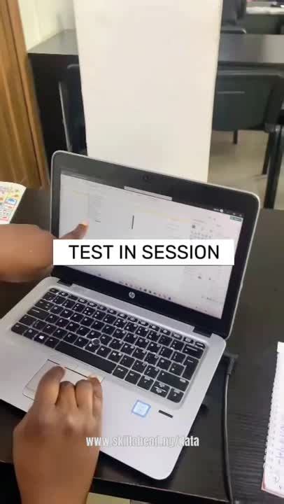 Skillahead Academy On Linkedin Test In Session At Skillahead Academy Regular Testing And