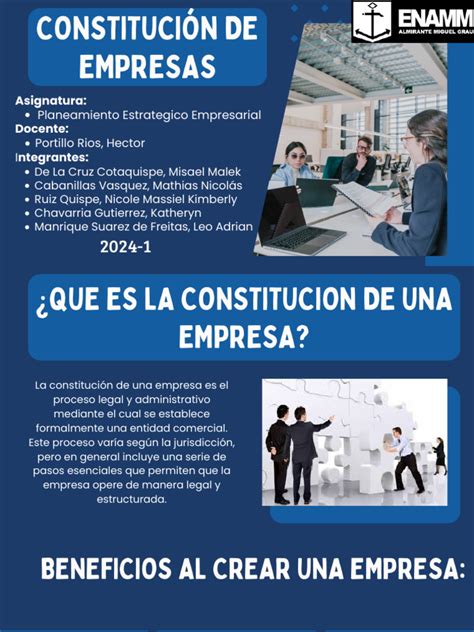 Constitucion De Una Empresa Descargar Gratis Pdf Business