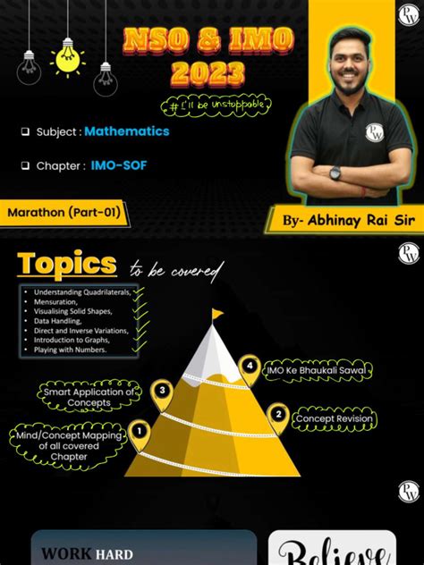 Complete Nso And Imo Maths Class 8th Class Notes Pdf
