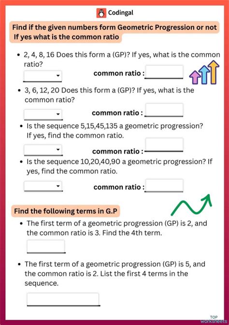 Mg05m11l28wc02understandingarithmeticsequences2 Interactive Worksheet Topworksheets