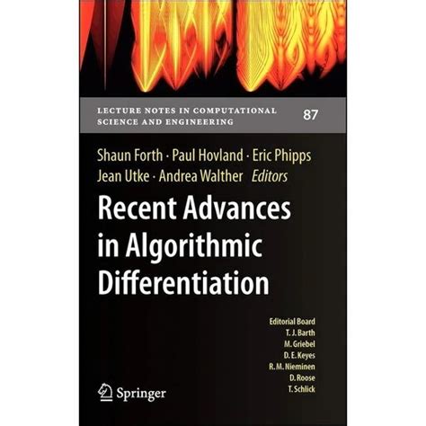 خرید و قیمت کتاب زبان اصلی Recent Advances In Algorithmic Differentiation ترب