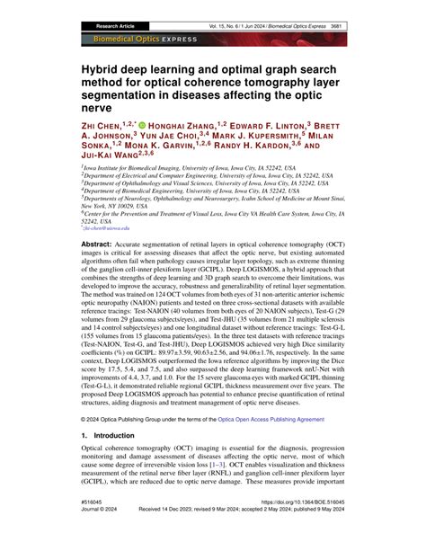 Pdf Hybrid Deep Learning And Optimal Graph Search Method For Optical