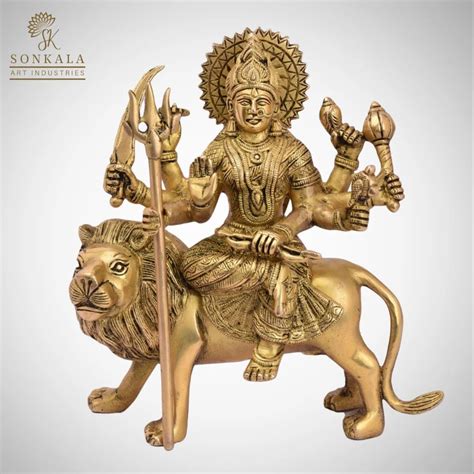 Brass Ambe Maa Statue At Rs 1190kg पीतल की दुर्गा जी की मूर्ति In