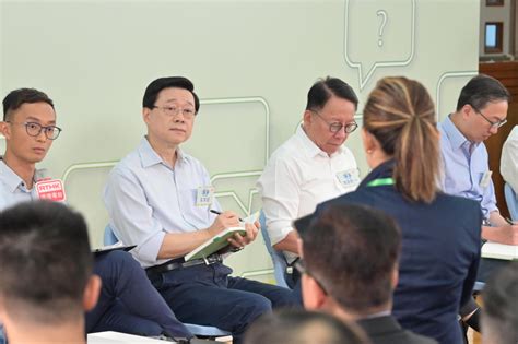 施政報告2023︱首場地區諮詢共32人發言 政府：諮詢活動已進行逾半 星島日報