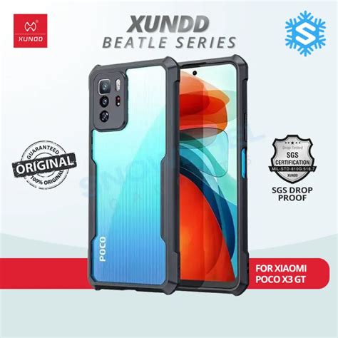 Xiaomi Poco X3 GT Original Xundd Beatle Series Shockproof Case Poco X3 GT Case Poco X3 GT Beatle