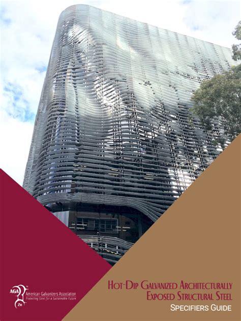 Hot Dip Galvanizing Aess Guide Pdf Galvanization Steel
