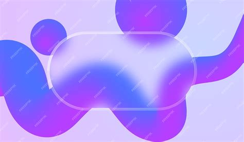 Premium Vector Glassmorphism Ui Background