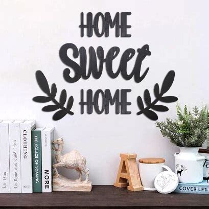 Jual Hiasan Dinding 3D Home Sweet Home Hd002 Shopee Indonesia