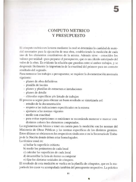 Toufeksian J C Manual Del Ejercicio De La Arquitectura Cap 5