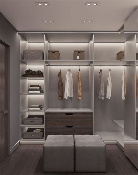 Wardrobe On Behance Wardrobe Interior Design Bedroom Closet Design