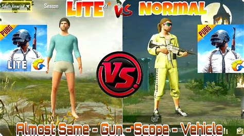 Pubg Mobile Vs Pubg Mobile Lite Graphics Comparison Pubg Lite Vs