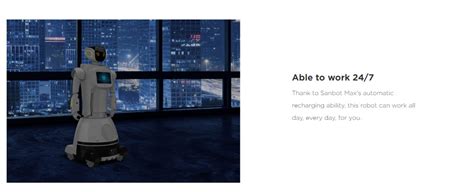 Sanbot Max Your First Robot Co Worker Cyber Robotics