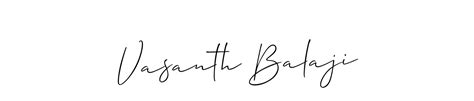 73 Vasanth Balaji Name Signature Style Ideas Fine Digital Signature
