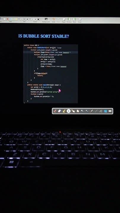 👉🔥interview Questions Of Bubble Sort 🥺shorts Viralshort Dsa Java