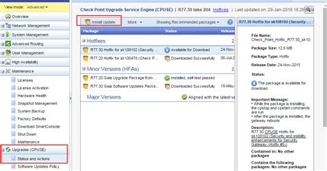 Upgrading Check Point Gateway Cluster R Cybersecurity Memo