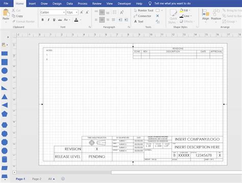 Visio Format Engineering Drafting Drawing Schematic Or Blueprint