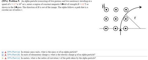 Solved Problem An Alpha Particle Consisting Of Chegg