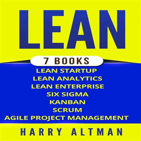 Lean 7 Books Lean Startup Lean Analytics Lean Enterprise Six