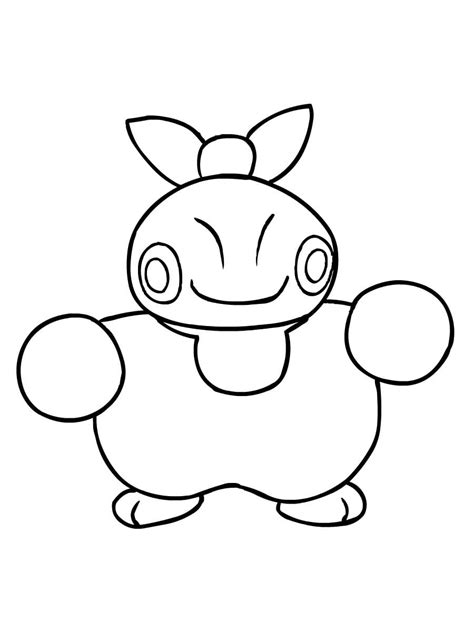 Makuhita Pokemon Coloring Page Download Print Or Color Online For Free
