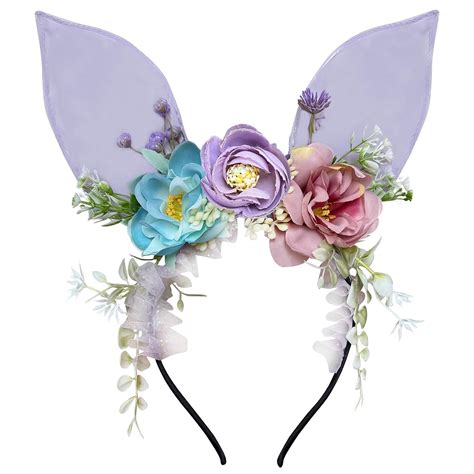 Trnerm Easter Bunny Ears Headband For Girls Women Easter