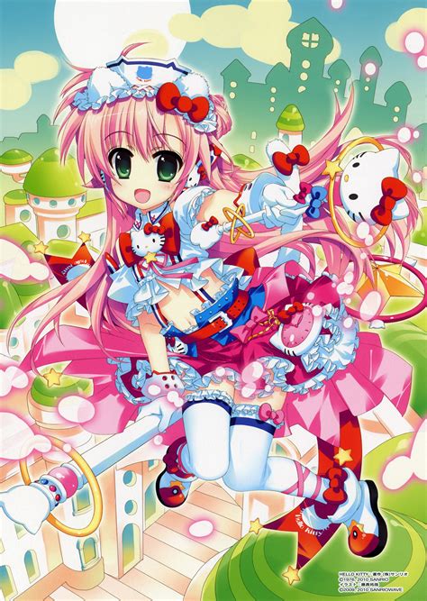 Хеллоу китти аниме Zefirka Club фото и картинки