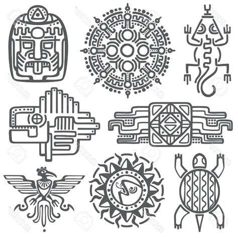 Mayan Vector At Collection Of Mayan Vector Free For