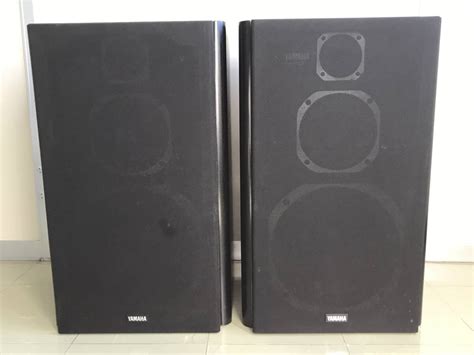 【やや傷や汚れあり】【直接引き取り可能】yamaha ヤマハ 3way ブックシェルフ型 スピーカー ペア Ns 1000x 音響機器