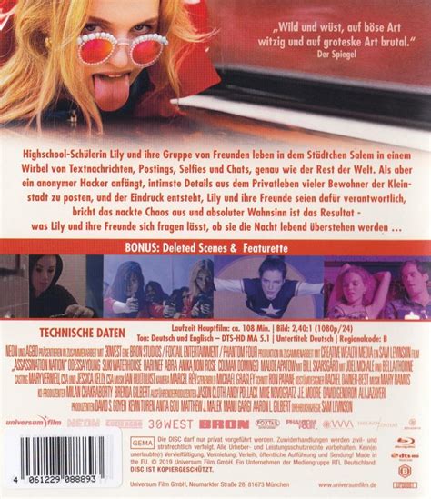 Assassination Nation Dvd Blu Ray Oder Vod Leihen Videobusterde