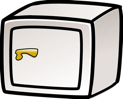 Clipart - a safe | una cassaforte
