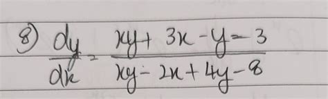 Solved Solve The Above Equation By Diffrential Equation By