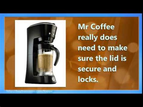 Mr Coffee BVMC FM Ounce Frappe Maker YouTube