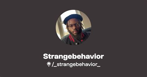 Strangebehavior Linktree