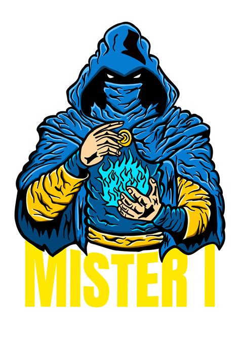 Blue Robed Wizard Behance