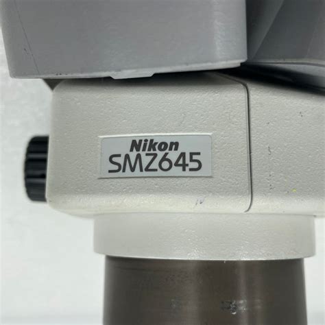 Nikon Smz645 Microscope Novus Ferro Pte Ltd