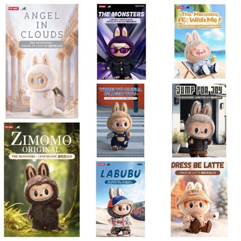 [คลังสินค้าพร้อม] Popmart Labubu Zimomo ตุ๊กตาไวนิล Shopee Thailand