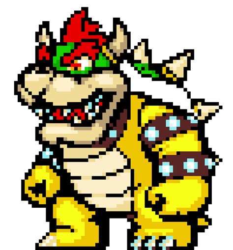 Spreadsheet Pixel Art Bowser At Jasmine Bowe Blog