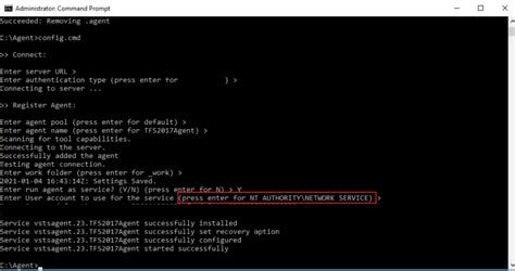 Auzre Pipeline Self Hosted Windows Agent Nuget Config