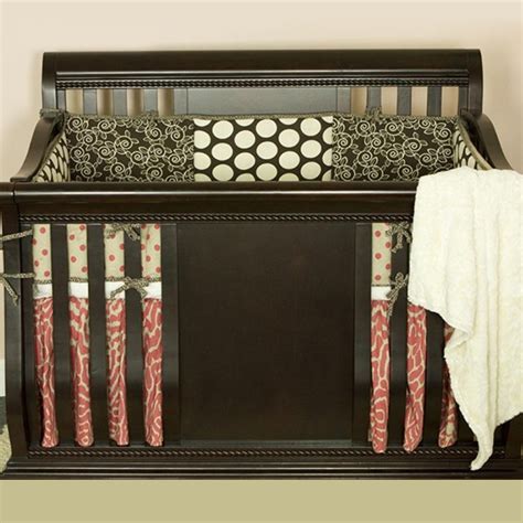 Cottontale Designs Raspberry Dot 3 Piece Crib Bedding Set Free Shipping