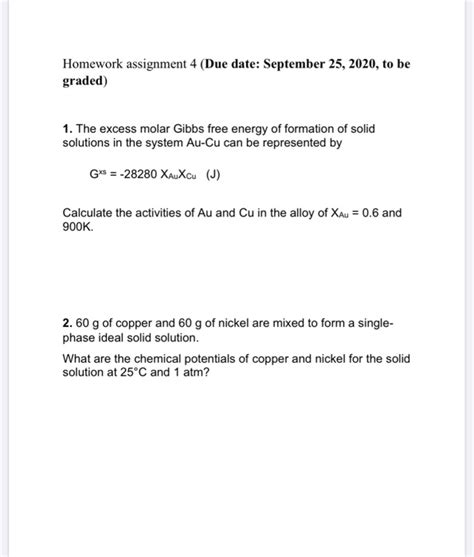Solved Homework Assignment 4 Due Date September 25 2020
