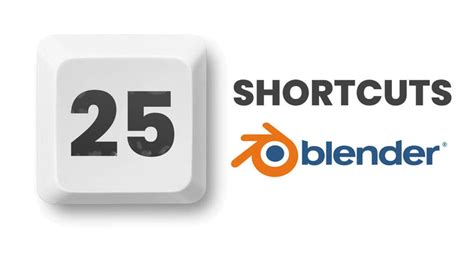 Shortcuts You Should NOT Miss In Blender