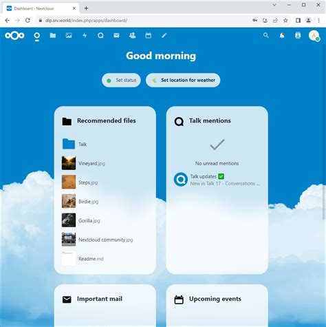 debian 12 bookworm nextcloud install server world