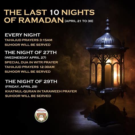 Last Ten Nights Of Ramadan 2025 Layla Anastasie