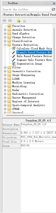 利用QGISArcGIS与ENVI提取建筑数据 等高线 Spatial