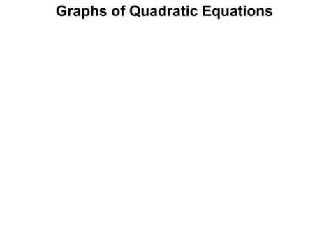 Graphing Y Ax 2 Bx C Ppt