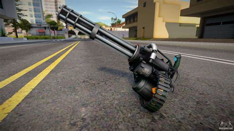 Minigun HD For GTA San Andreas