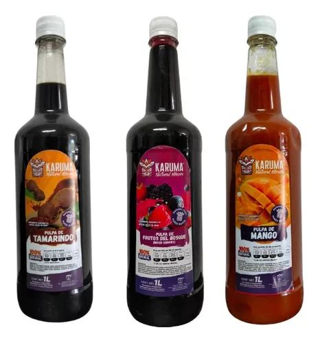 Concentrado Para Bebidas Cocteleria 3 Pz A Elegir 1 Lt Mercadolibre