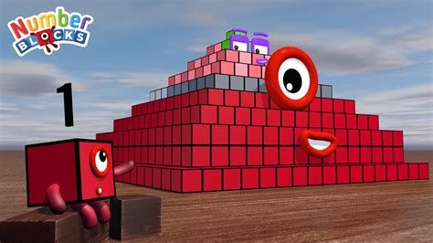 Numberblocks Step Squad Pyramids 1 To 1194 Numberblobs Step Squad