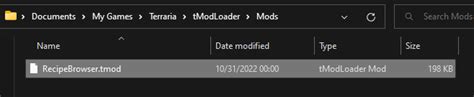 Downloading Mods On The TModLoader Workshop Hub Won T Display Downloaded Mods Issue