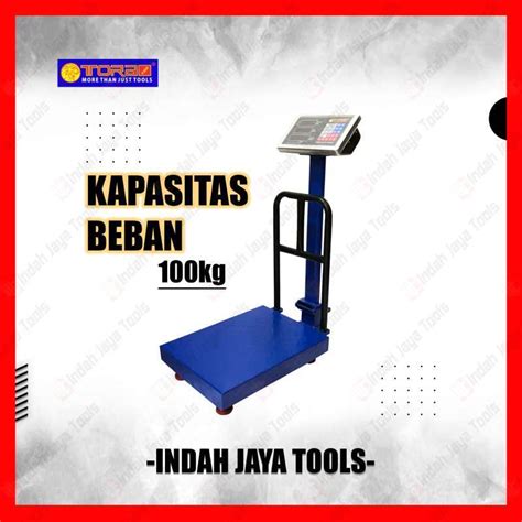 Jual Tora Timbangan Duduk Kg Digital Platform Scale Rail Pengukur