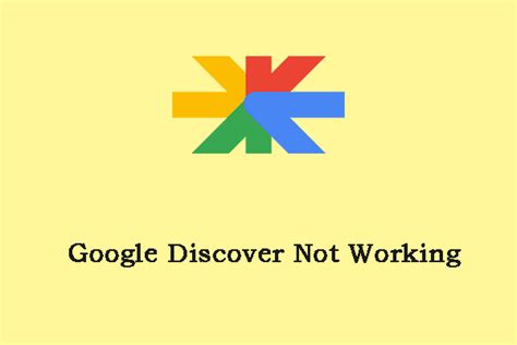 How To Fix Google Discover Not Working On Android 10 Ways MiniTool